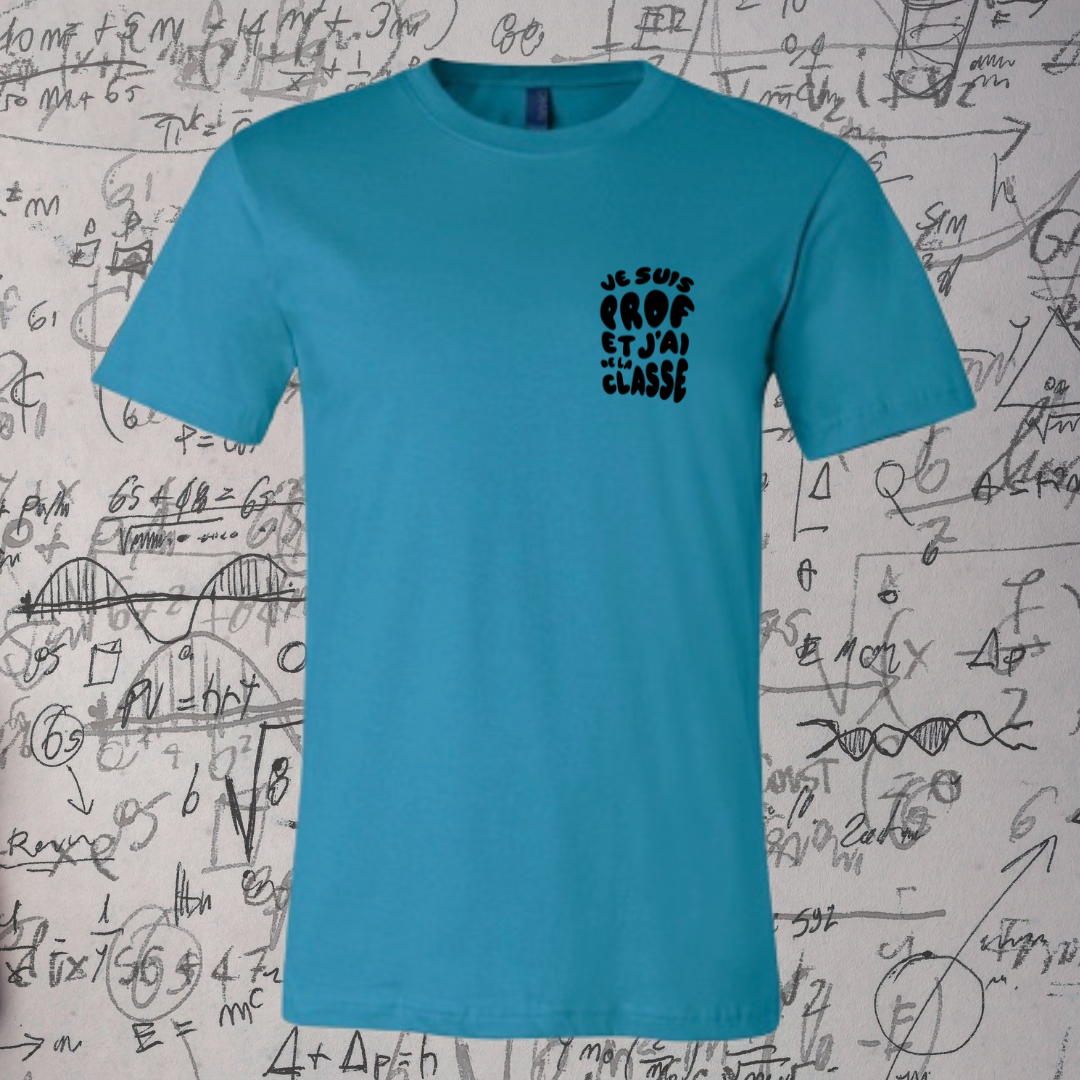 T-Shirt - Je suis prof et j'ai de la classe – Tellement moi - Catherine ...